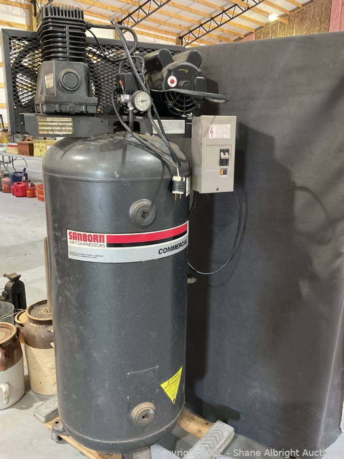 Sanborn Commercial Air Compressor