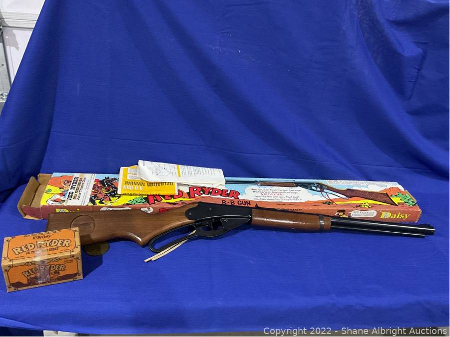 Red Ryder Bb Gun Box